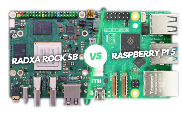Rock 5B vs Raspberry Pi 5: What is the difference?